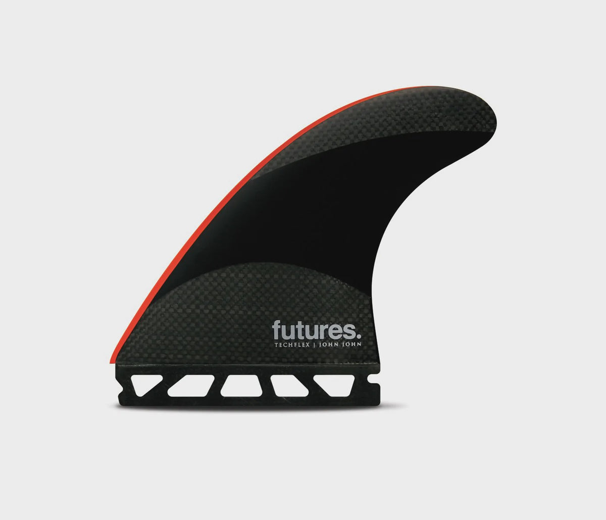 JJ-2 Large Techflex Thruster - Black/Bright Red – Paradiso Surf